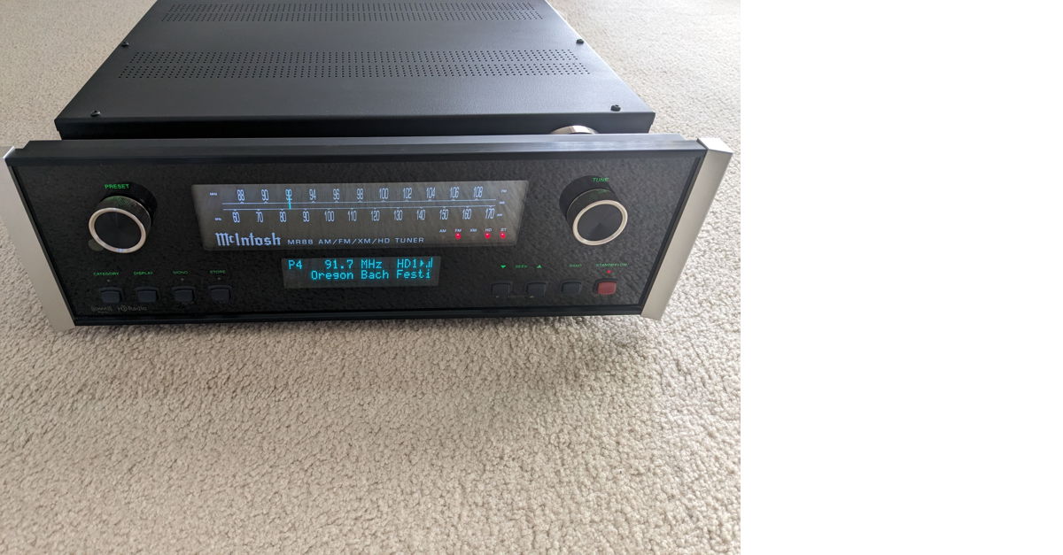 McIntosh MR88 FM/AM/HD/XM Tuner For Sale | Audiogon