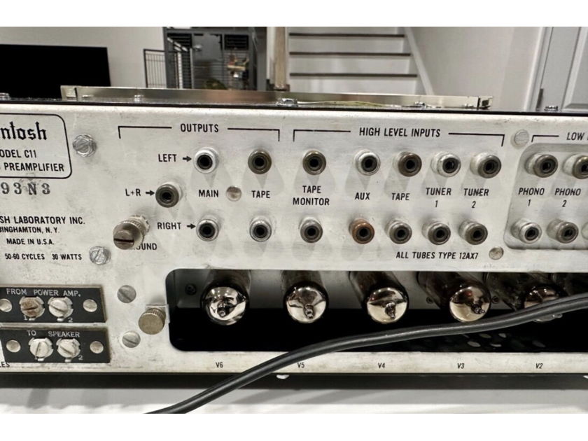 McIntosh C11 preamplifier For Sale | Audiogon