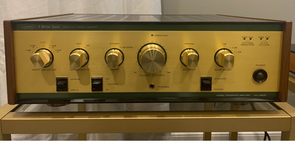 Leben Hi-Fi Stereo Co. CS-600 For Sale | Audiogon