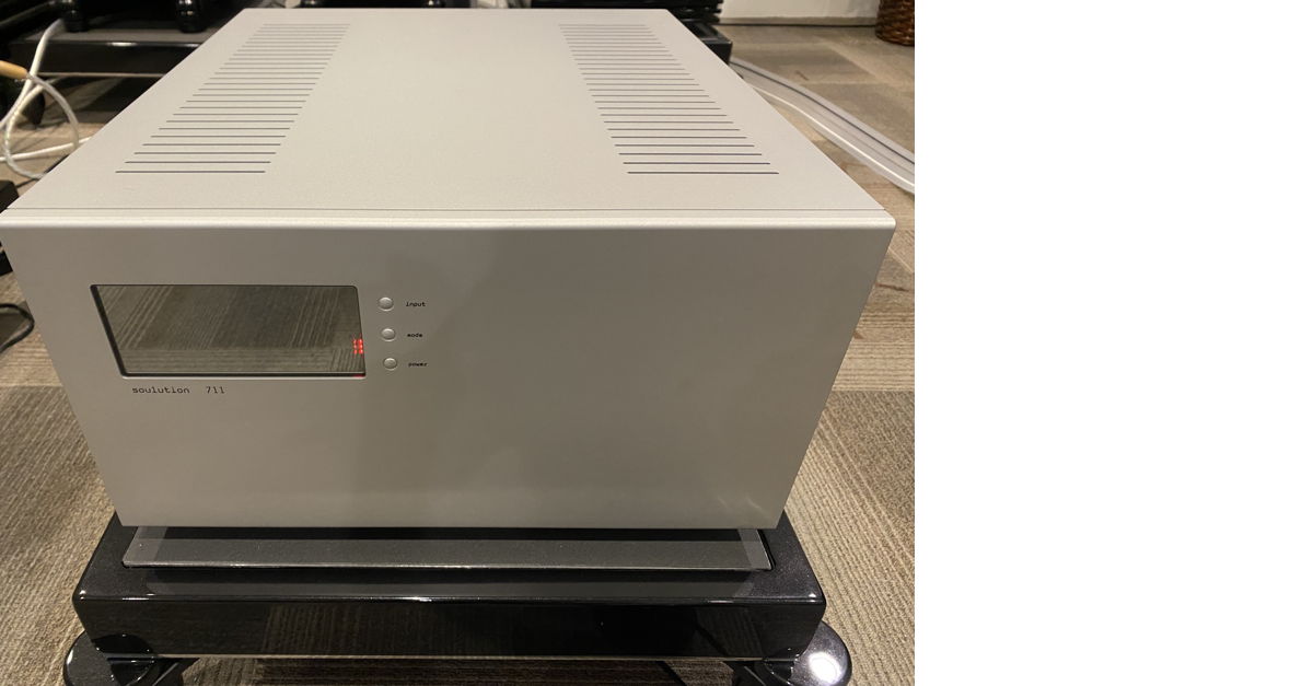Soulution 711 Stereo Amplifier For Sale | Audiogon