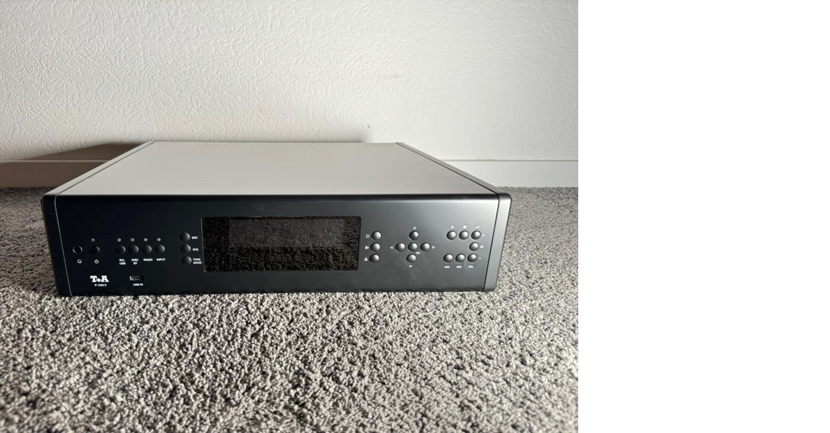 T+A Elektroakustik R 1000 E Receiver in black For Sale | Audiogon