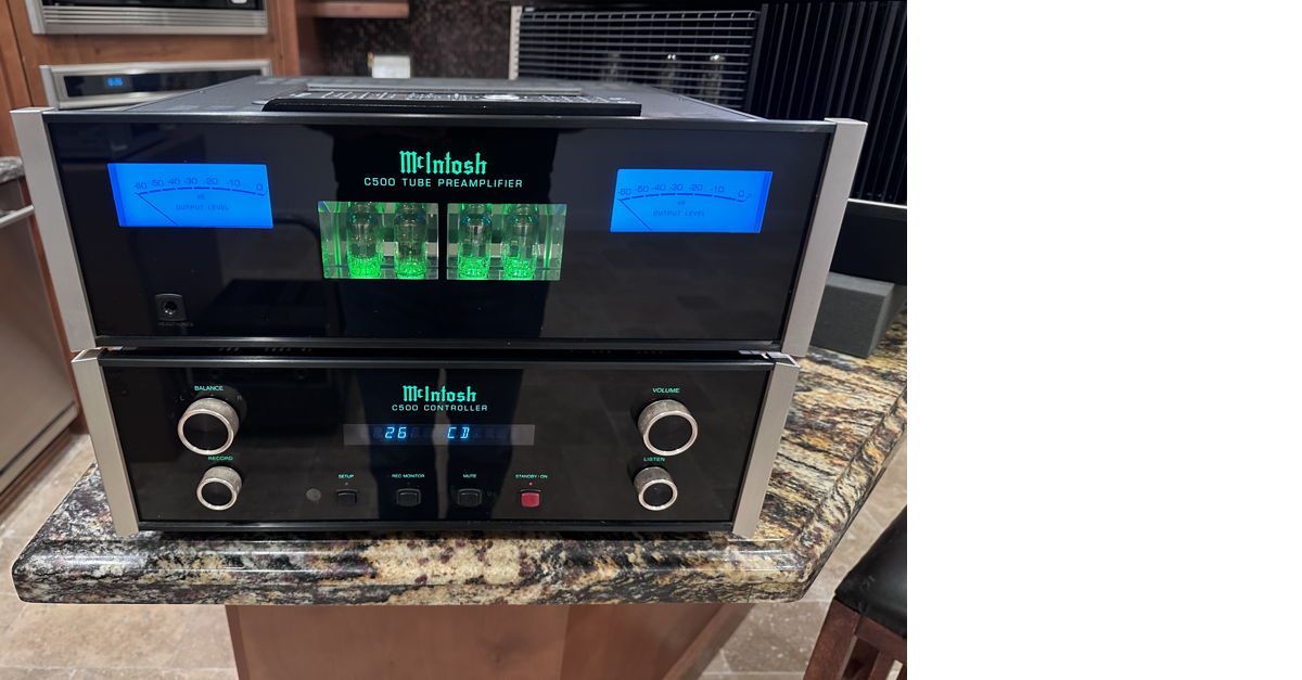 McIntosh C500T & C500C For Sale | Audiogon