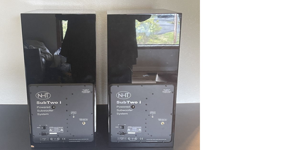 NHT Sub Two i, dual 12" sealed subwoofers,... For Sale | Audiogon