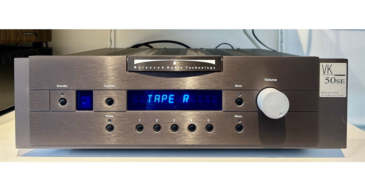 Balanced Audio Technology VK-50 se For Sale | Audiogon