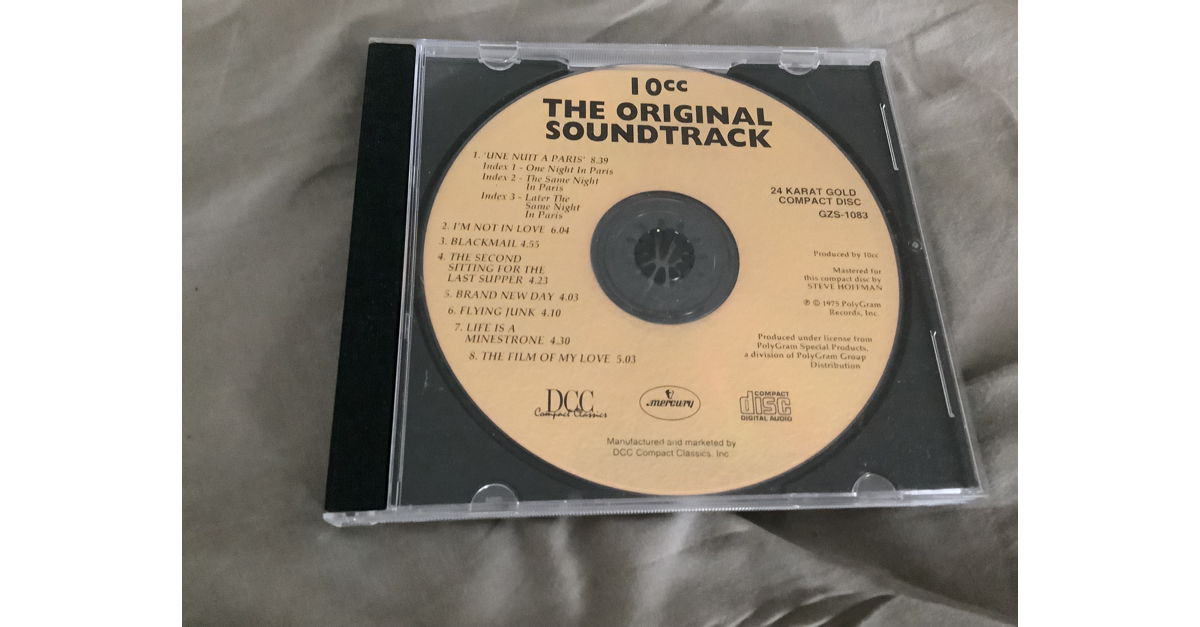 10CC 24K Gold Audiophile CD The Original S... For Sale | Audiogon