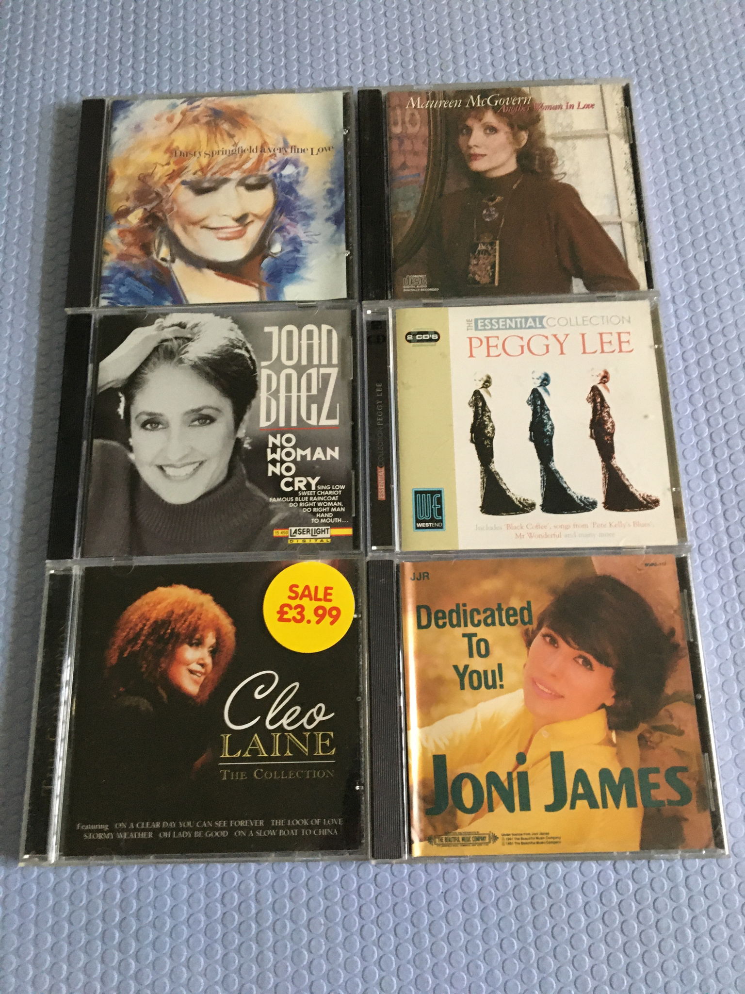 Cd lot of 6 female singers cds Joni James ... For Sale | Audiogon