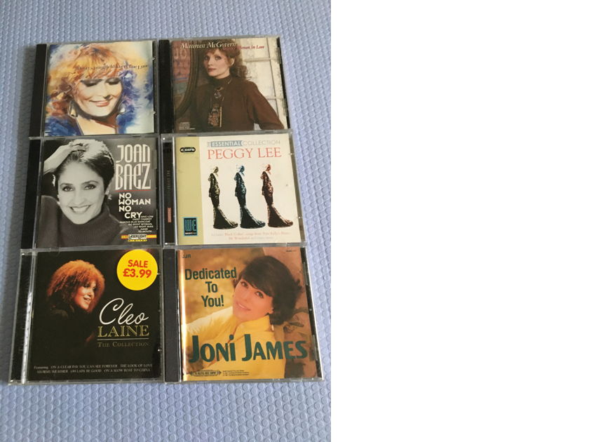Cd lot of 6 female singers cds Joni James ... For Sale | Audiogon