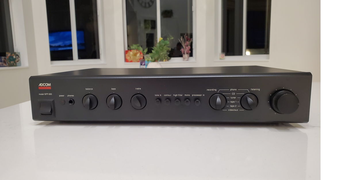 Adcom GFP-565 Pre-Amplifier For Sale | Audiogon