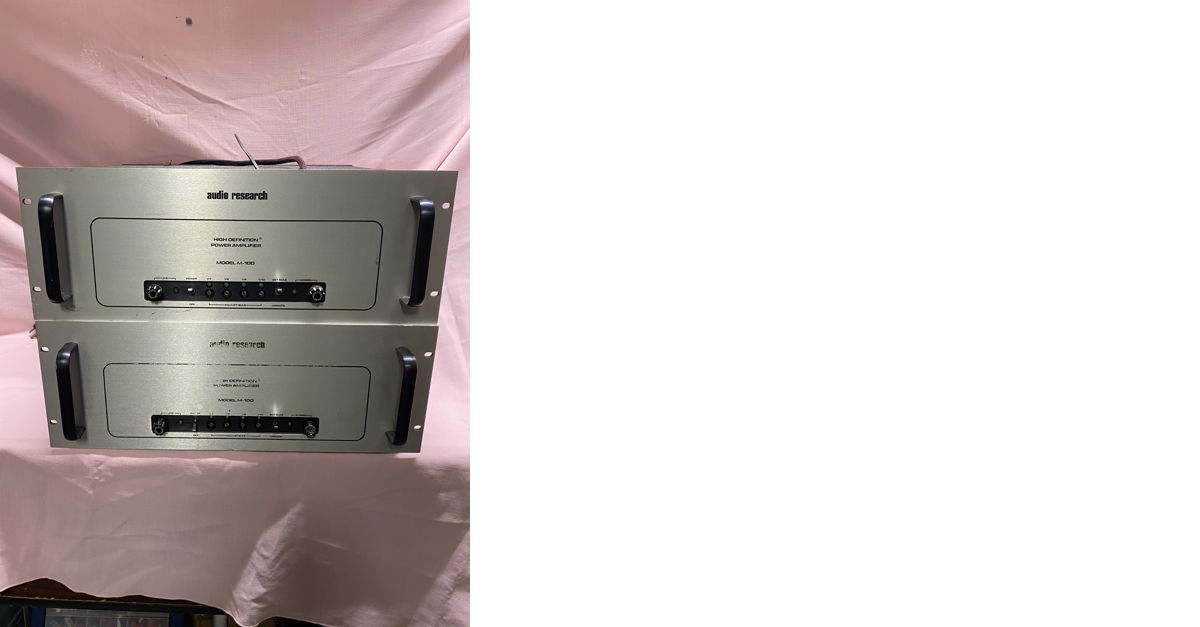 Audio Research M-100 Monoblock Tube Amplif... For Sale | Audiogon