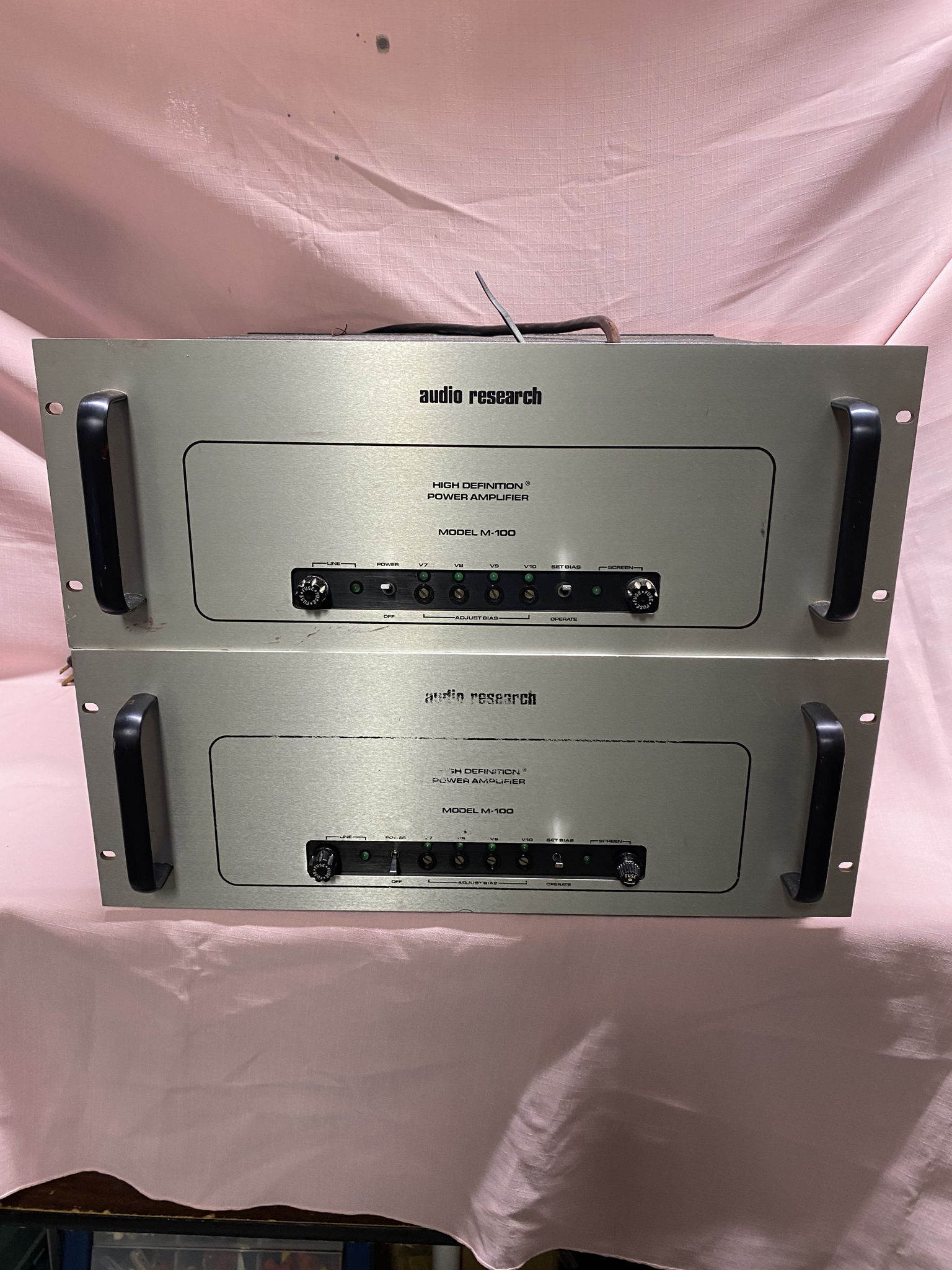 Audio Research M-100 Monoblock Tube Amplif... For Sale | Audiogon