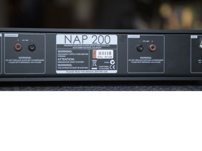 Naim Audio NAP-200 | Solid state | Audiogon