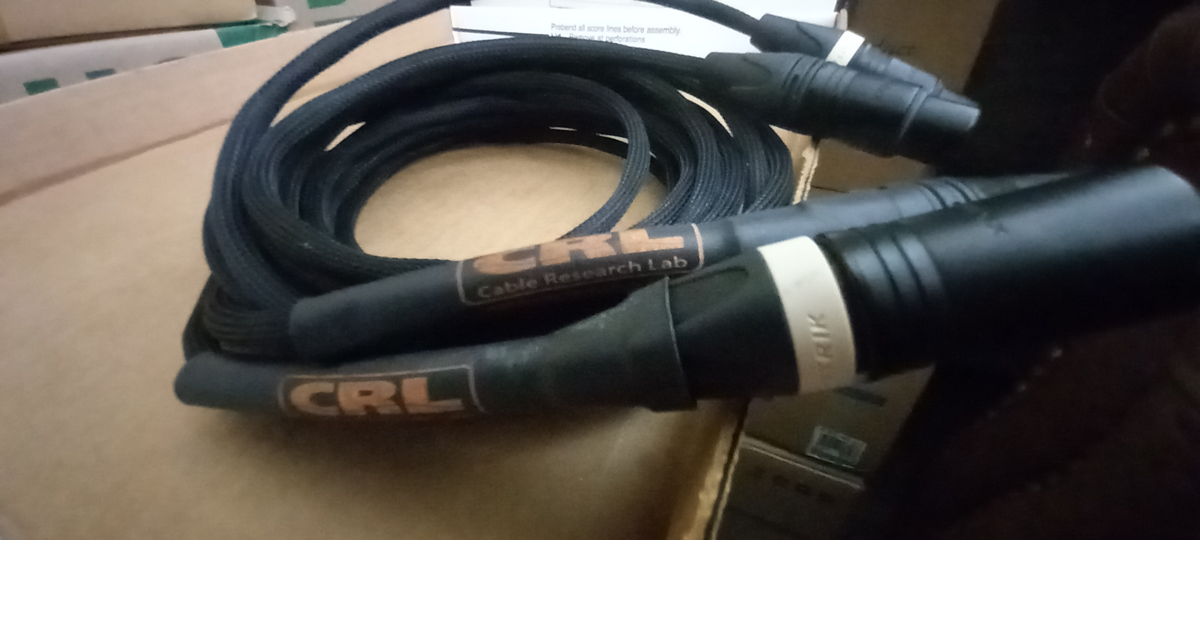 CRL(Cable Research Lab) Bronze Series XLR ... For Sale | Audiogon
