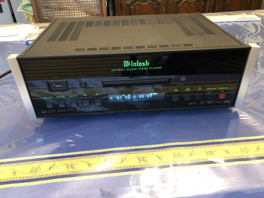 McIntosh MVP891 MINT Blue Ray SACD Player ... For Sale | Audiogon