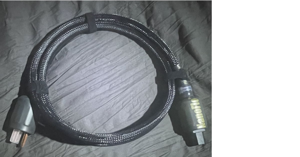 NanoFlo Holographic 3D6 Power Cable Superi... For Sale | Audiogon