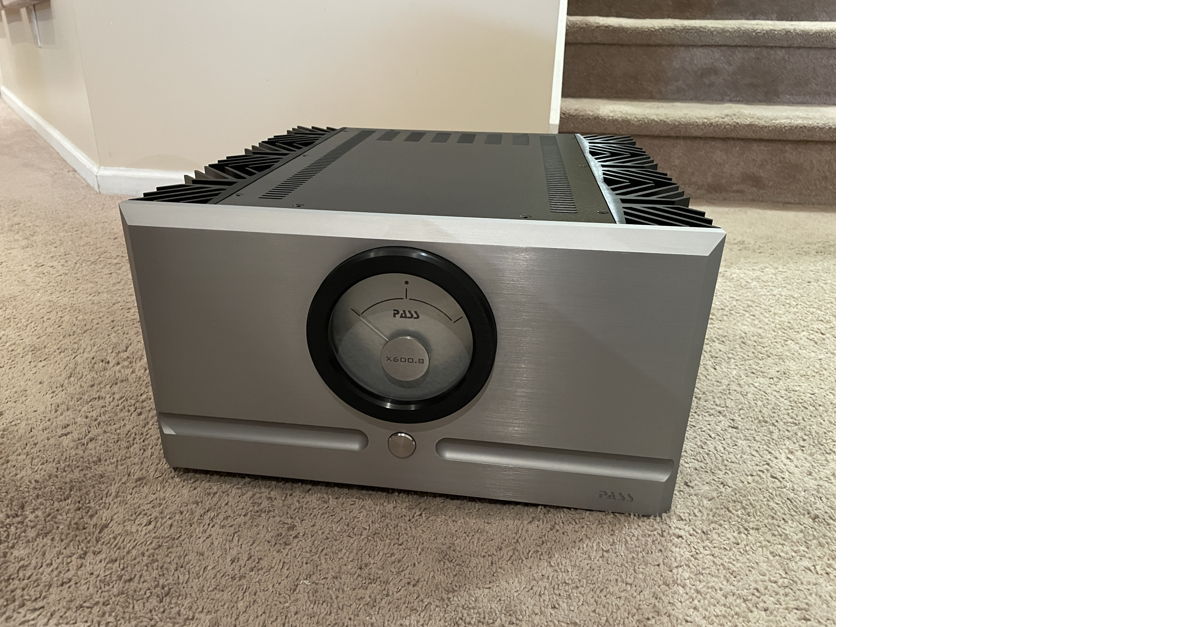 Pass Labs X600.8 mono amplifiers - mint cu... For Sale | Audiogon