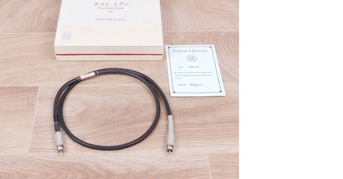 Kondo AudioNote Japan KSL-LPz highend silv... For Sale | Audiogon