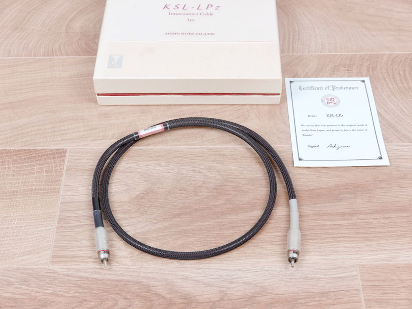 Kondo AudioNote Japan KSL-LPz highend silv... For Sale | Audiogon