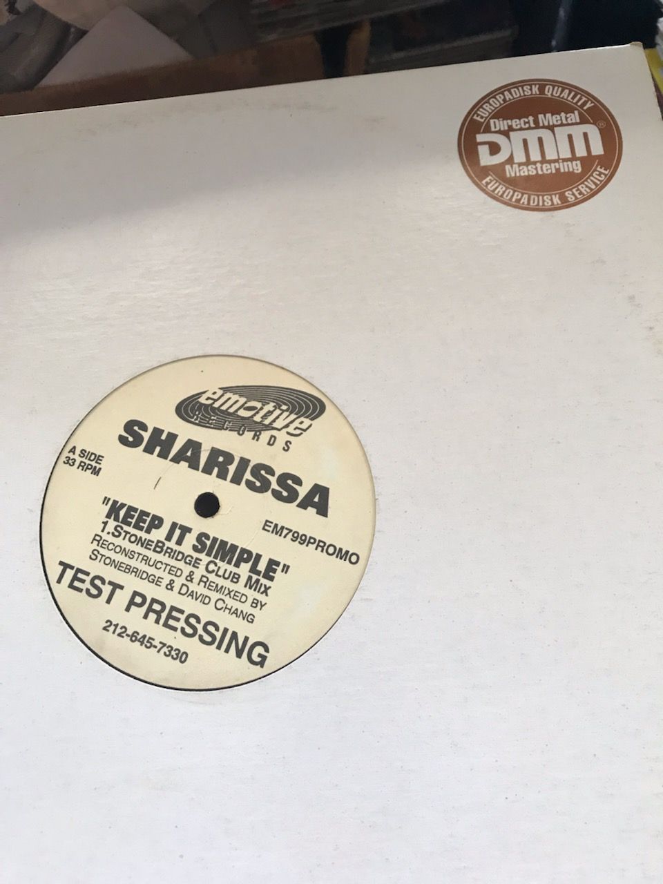 Sharissa No Half Steppin 12" Single *PROMO... For Sale | Audiogon