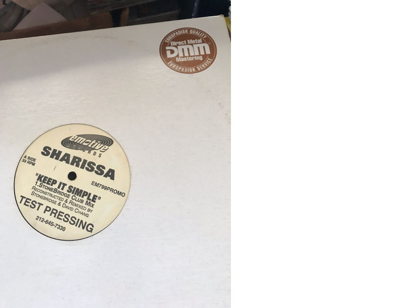 Sharissa No Half Steppin 12" Single *PROMO... For Sale | Audiogon