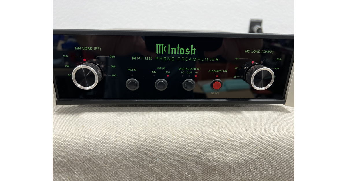McIntosh MP100 Phono Preamplifier For Sale | Audiogon