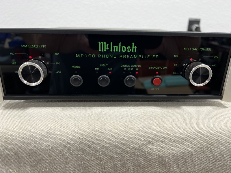 McIntosh MP100 Phono Preamplifier For Sale | Audiogon