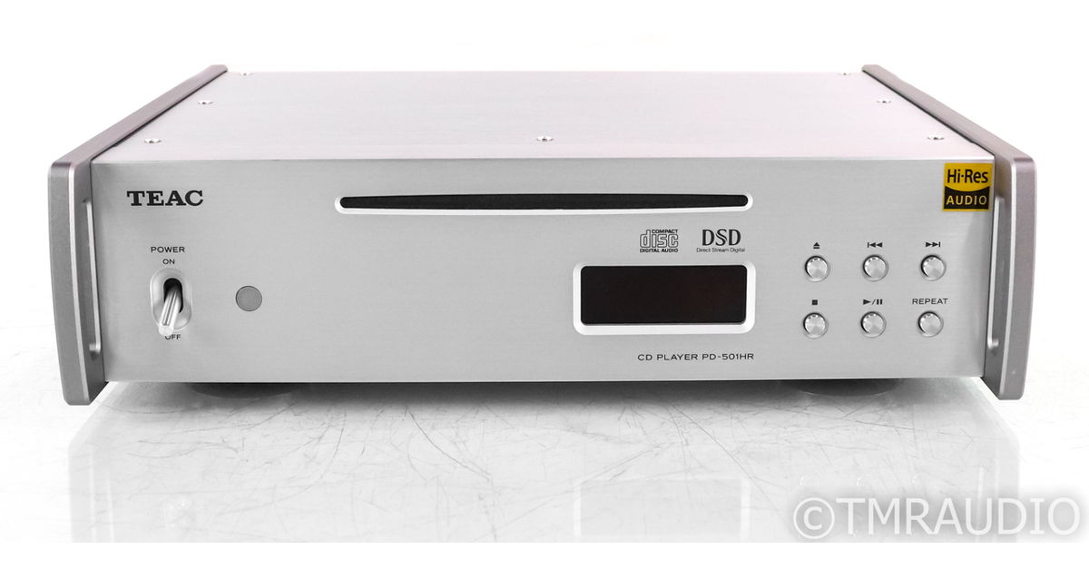TEAC PD-501HR CD Player; PD501HR; Silver; ... For Sale | Audiogon