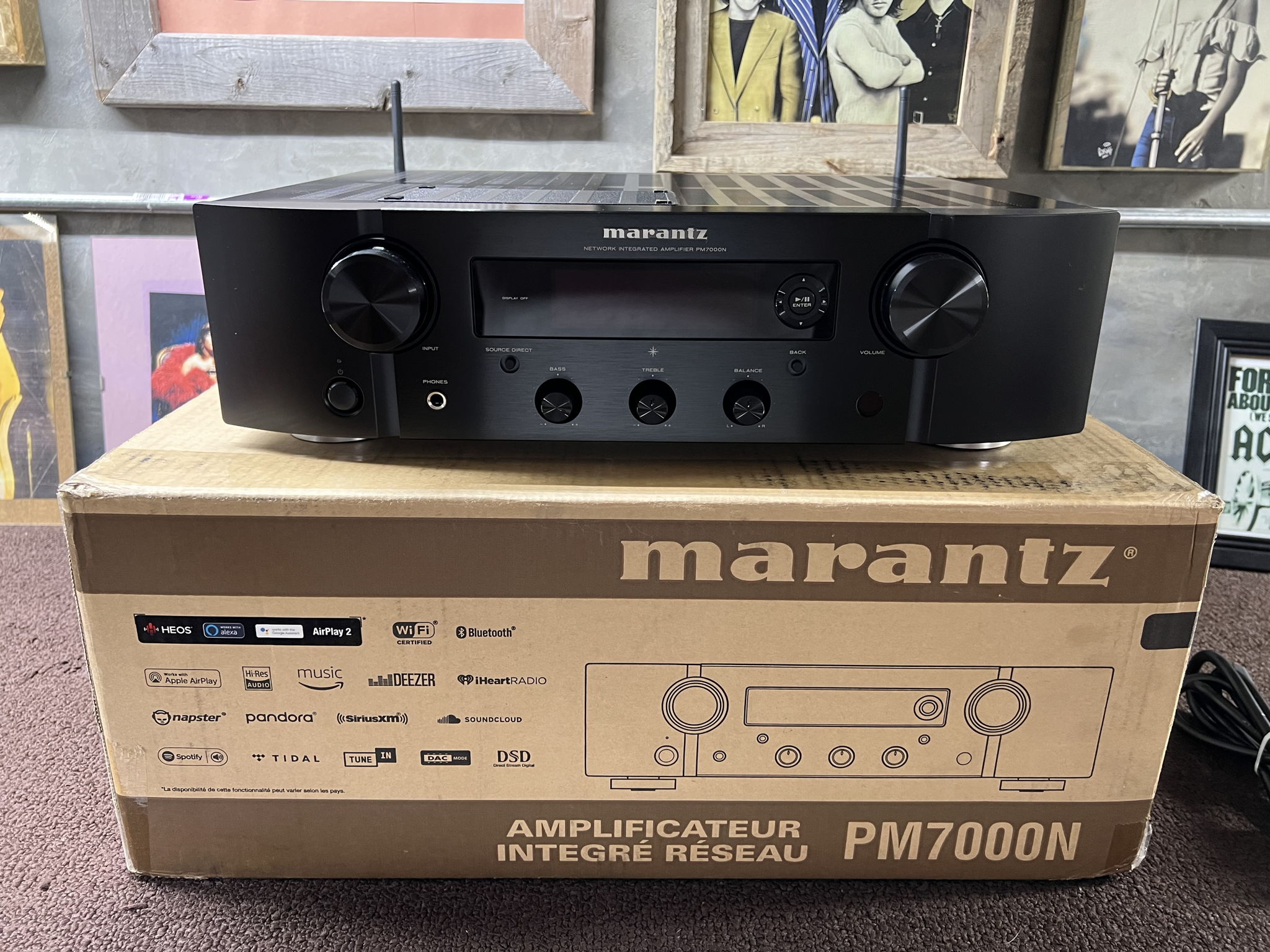 Marantz PM7000n streaming integrated ampli... For Sale | Audiogon