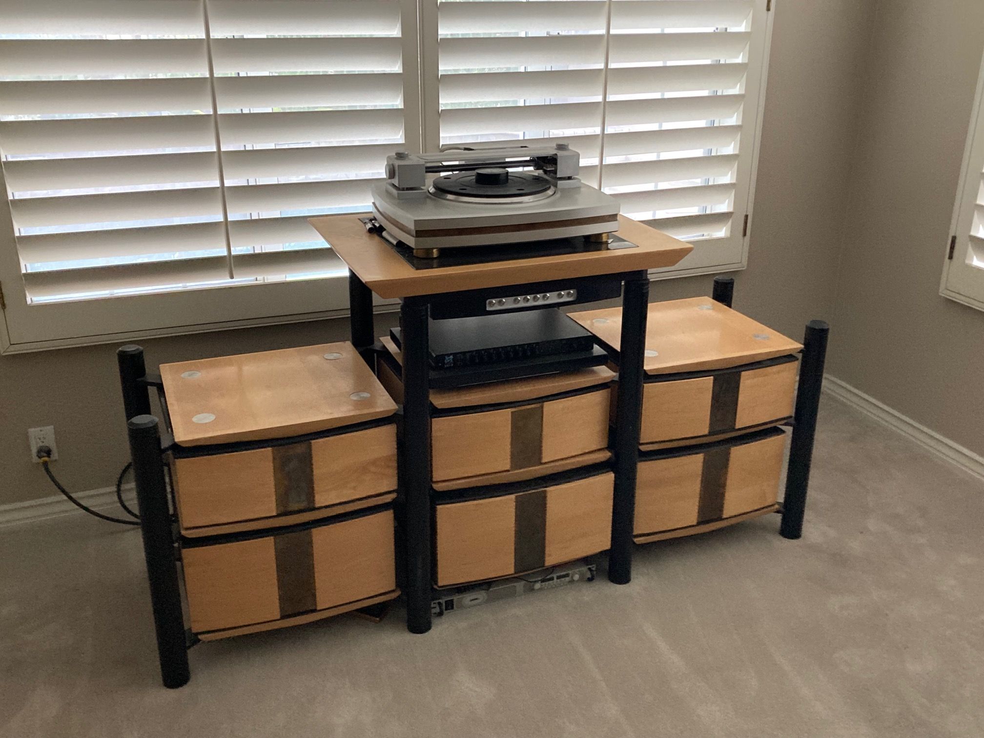 Custom 10 shelf equipment rack For Sale | Audiogon
