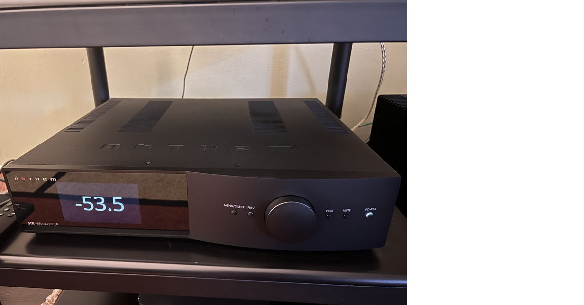 Anthem STR Preamplifier For Sale | Audiogon