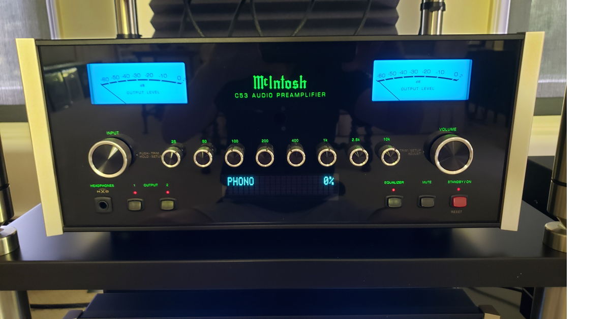 McIntosh C53 Preamplifier with DA2 module For Sale | Audiogon