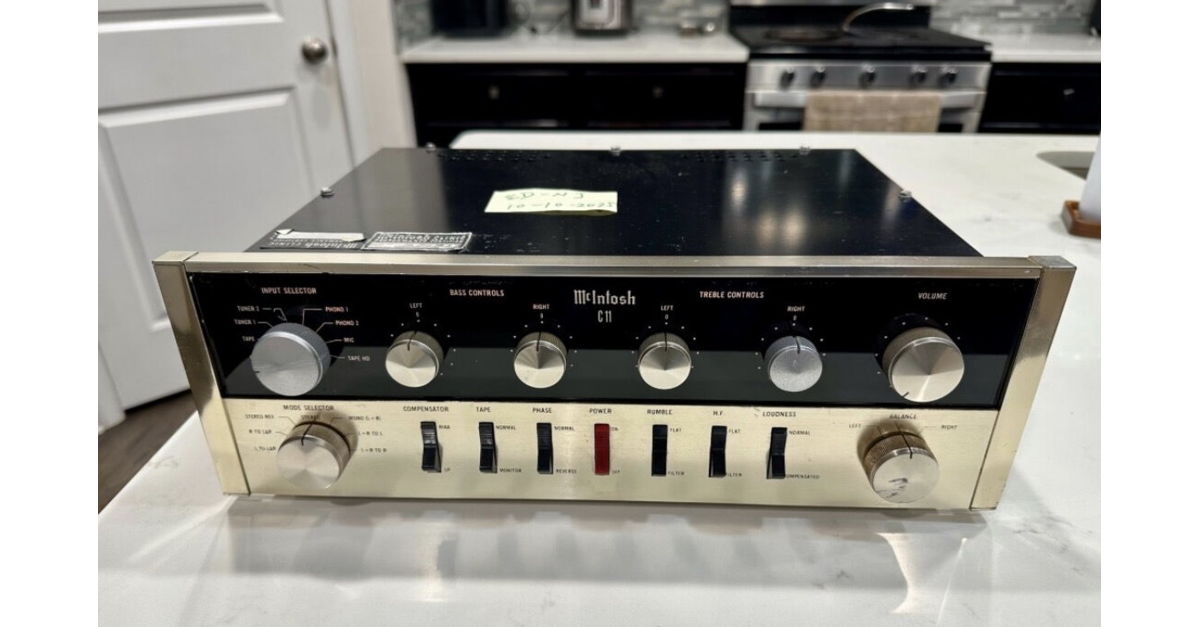 McIntosh C11 preamplifier For Sale | Audiogon