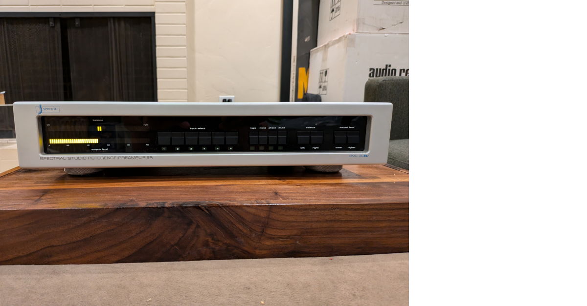 Spectral DMC-30SV For Sale | Audiogon