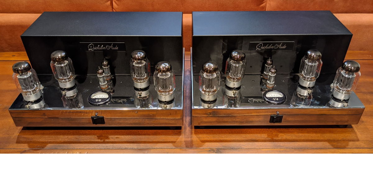 Quicksilver V4 Monoblock Tube Amp Pair For Sale | Audiogon