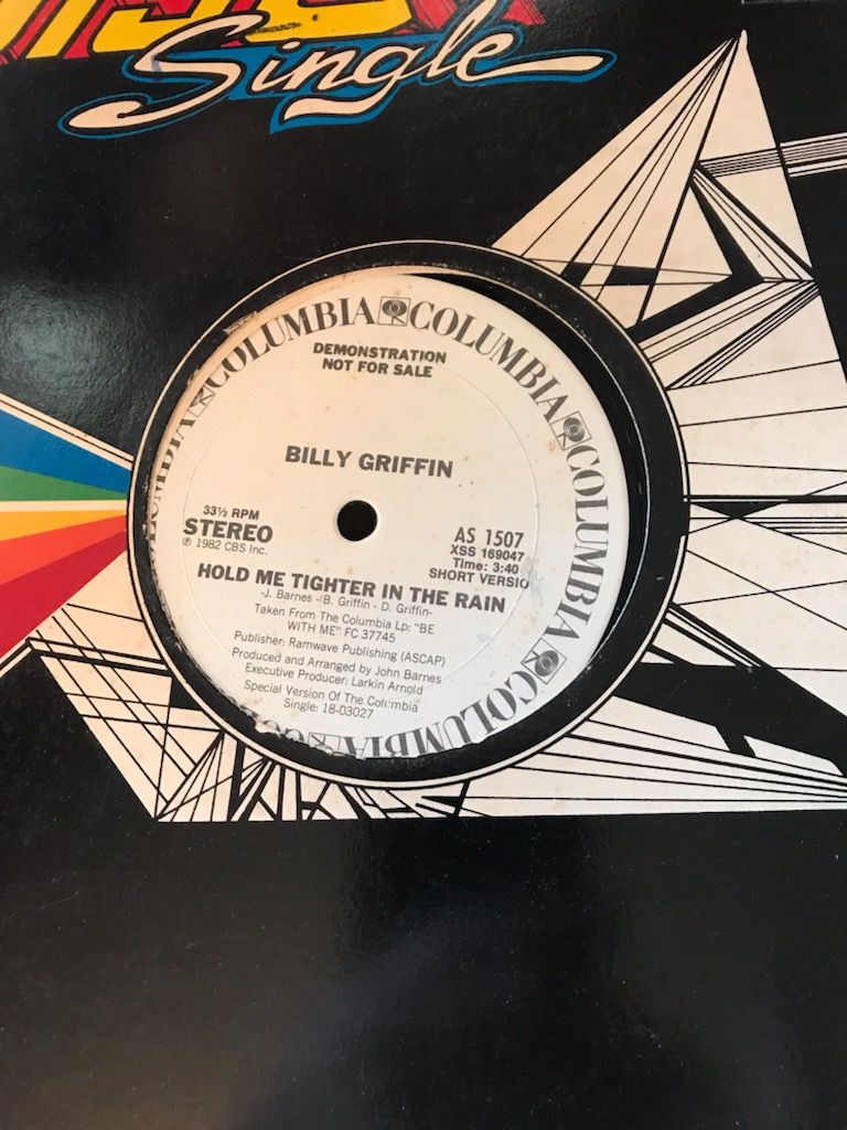 Billy Griffin - Hold Me Tighter In The Rai... For Sale | Audiogon