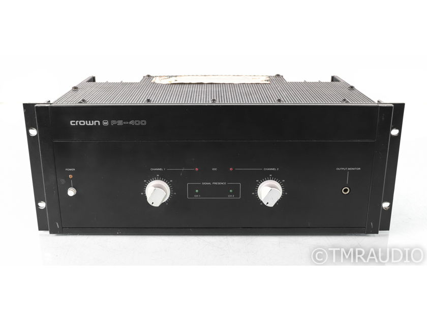 Crown PS-400 Vintage Stereo Power Amplifie... For Sale | Audiogon