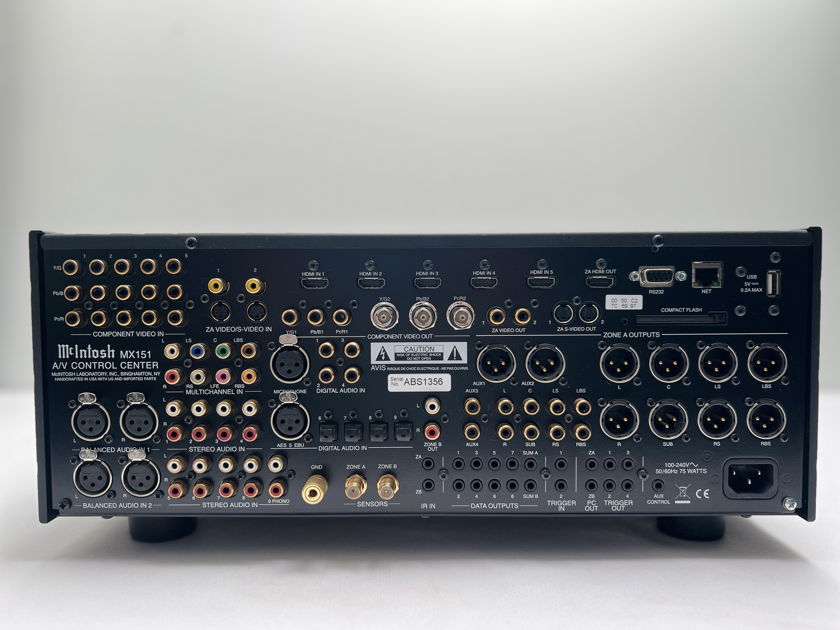 McIntosh MX-151 AV Processor/Preamplifier ... For Sale | Audiogon