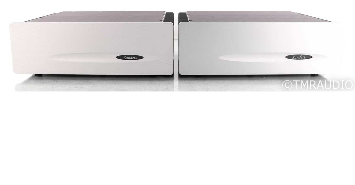 Sanders ESL Mono Power Amplifier; Silver P... For Sale | Audiogon