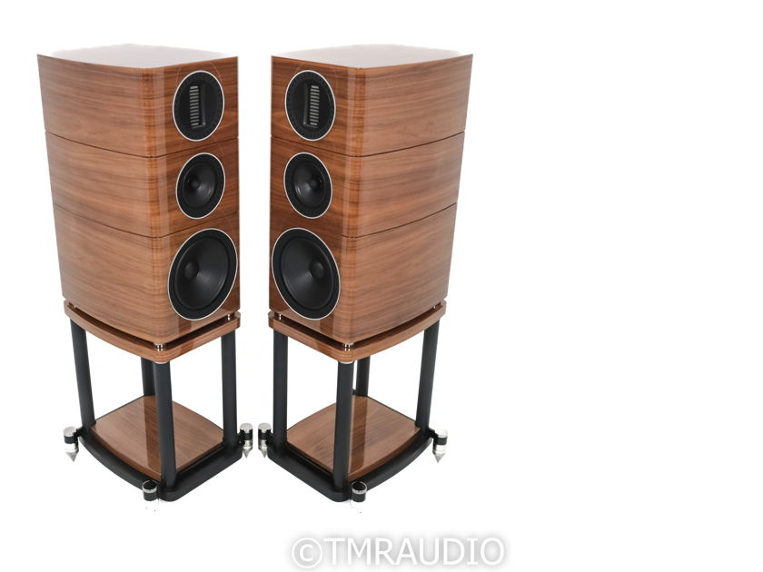 Wharfedale Elysian 2 Bookshelf Speakers; Walnut Pair w/ Stands (51029) | Monitors | Audiogon