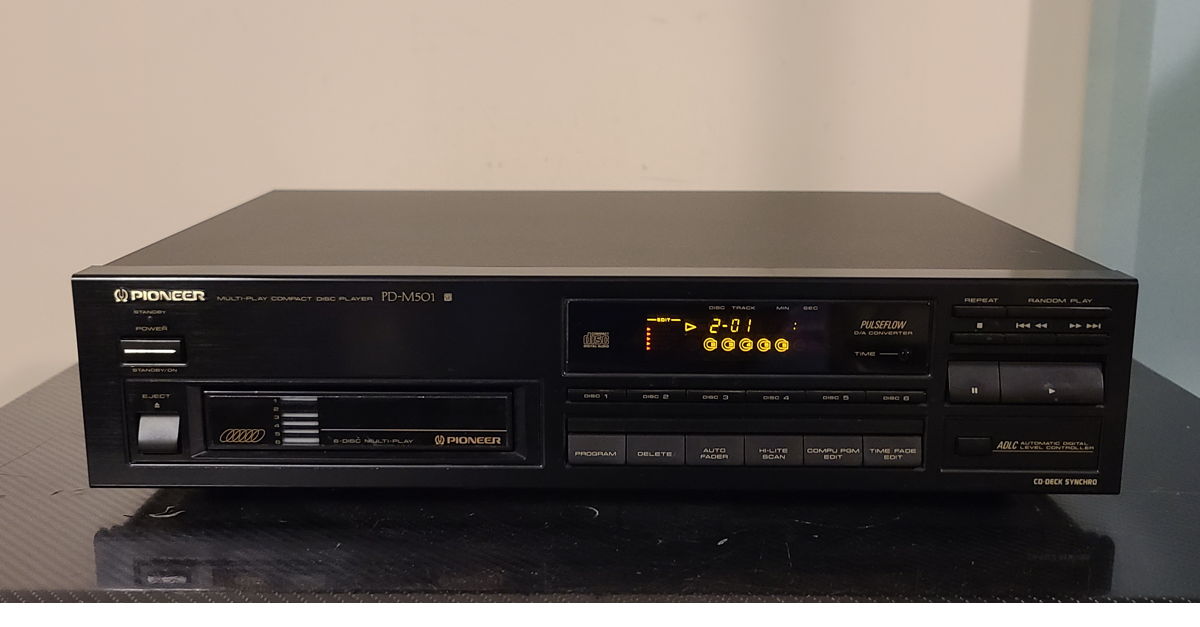 Pioneer PD-M501 CD Player, 6 Disc Changer. For Sale | Audiogon
