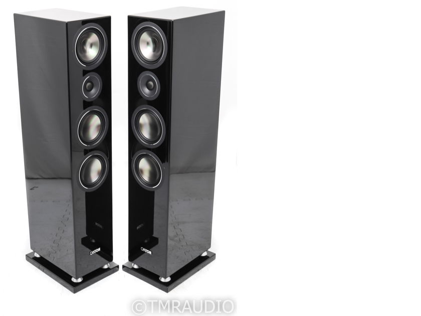 Canton Chrono SL 586.2 DC Floorstanding Speakers; Black Pair (Open Box ...