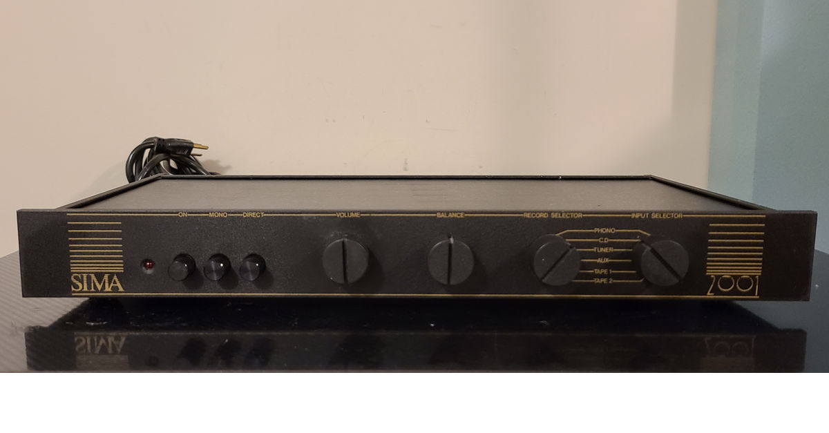 Simaudio (Sima) P-2001 MKII Stereo Preamp... For Sale | Audiogon