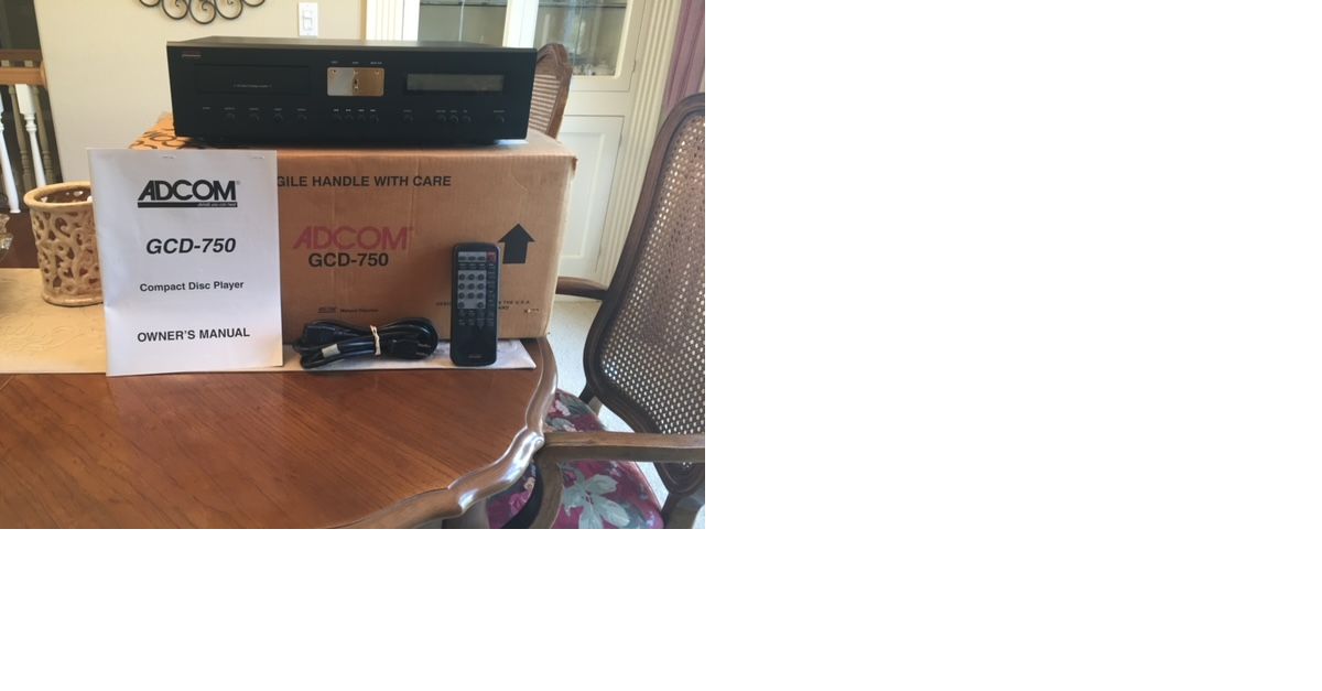 Adcom GCD-750 For Sale | Audiogon
