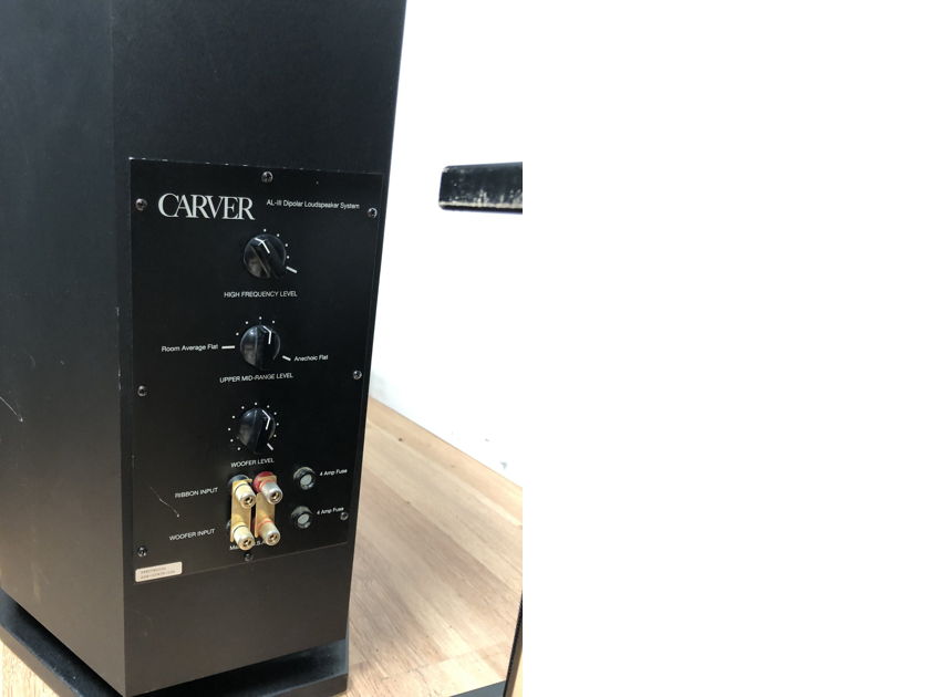 Carver AL-III Dipole Loudspeaker System | Speakers | Audiogon