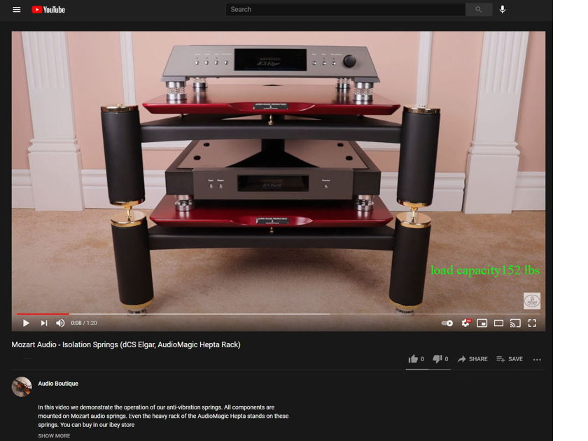 MoZart Audio Isolation feet analog solid t... For Sale | Audiogon