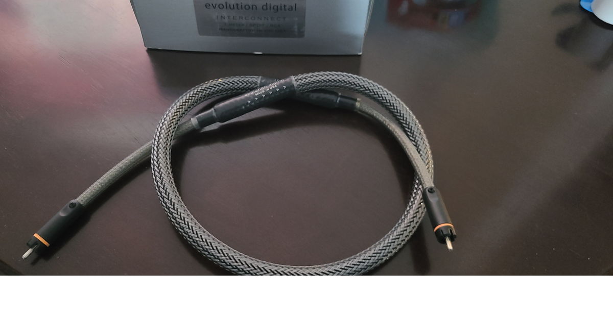 VooDoo Cable Evolution Digital Coax 1m For Sale | Audiogon