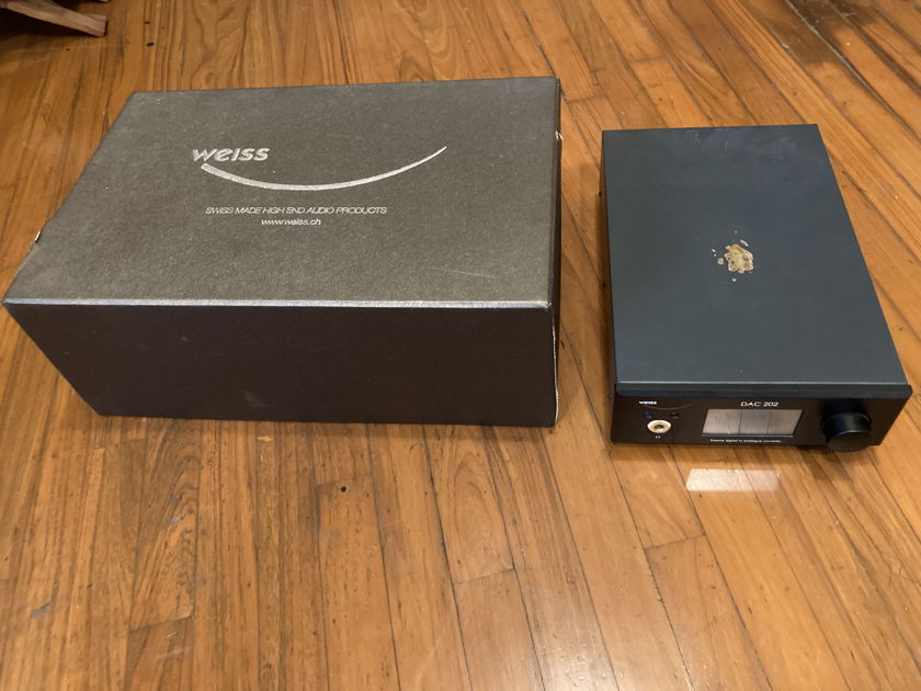 Weiss DAC 202 (with USB input) For Sale | Audiogon
