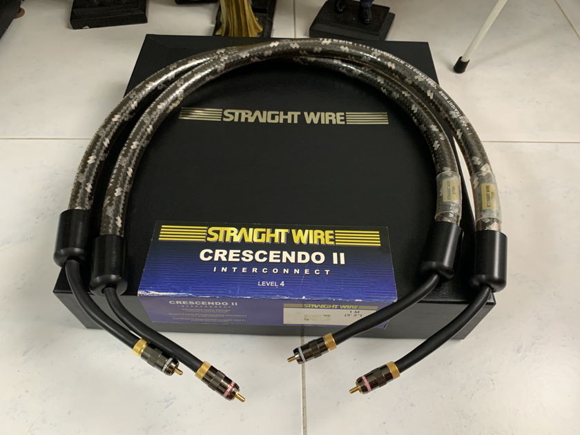 StraightWire Audio Crescendo II - 1m RCA For Sale | Audiogon