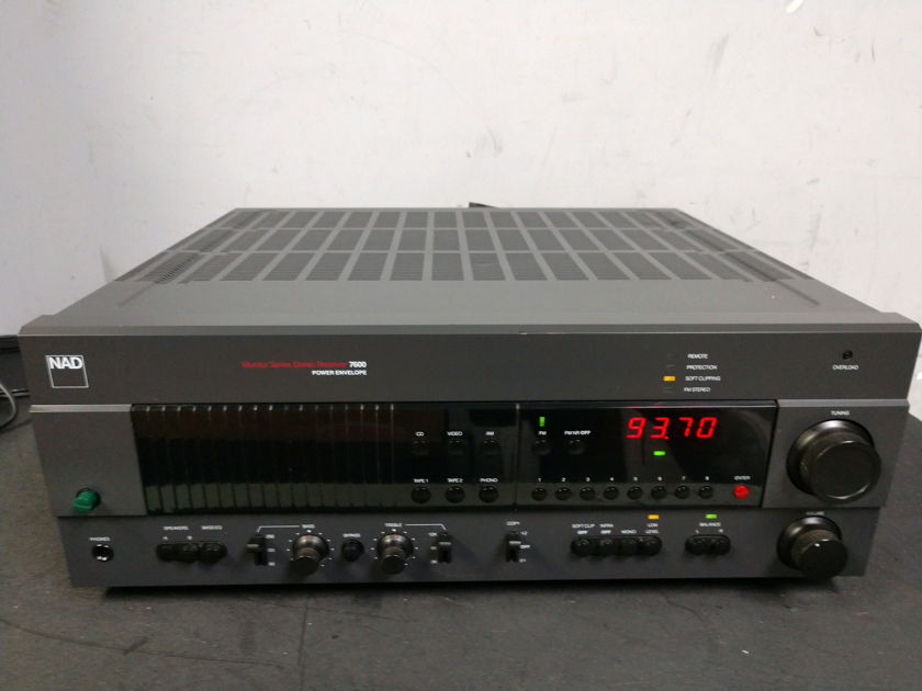 NAD 7600 Stereo Receiver w/Remote For Sale | Audiogon