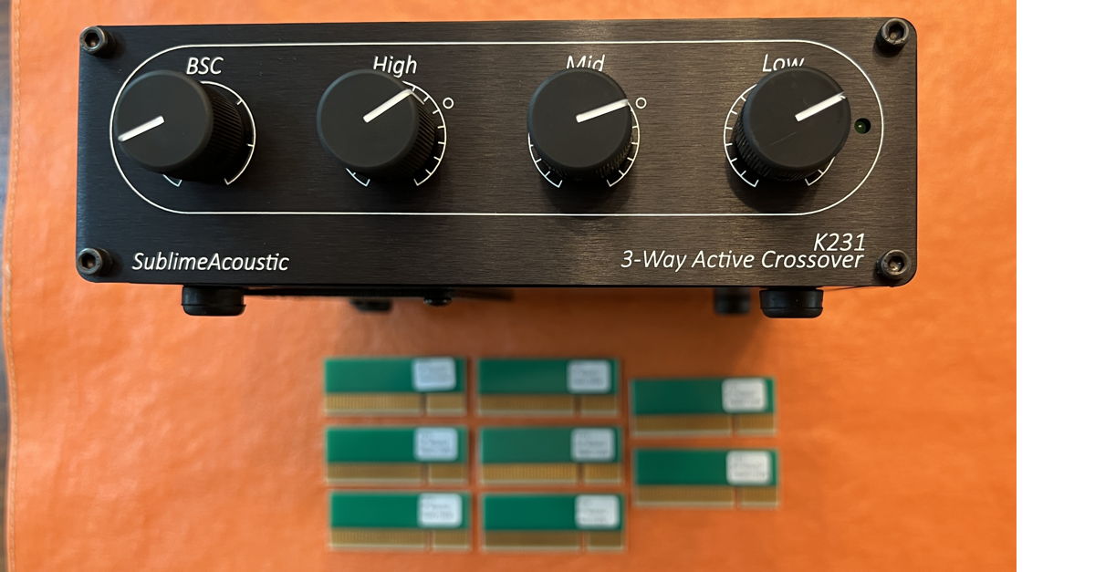 Sublime Acoustic K231 Active 3-Way Crossover For Sale | Audiogon