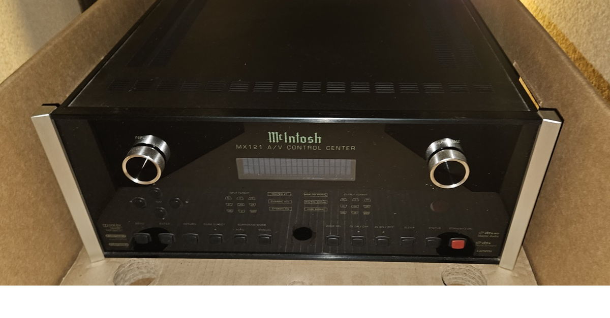 McIntosh MX121 HT Processor For Sale | Audiogon